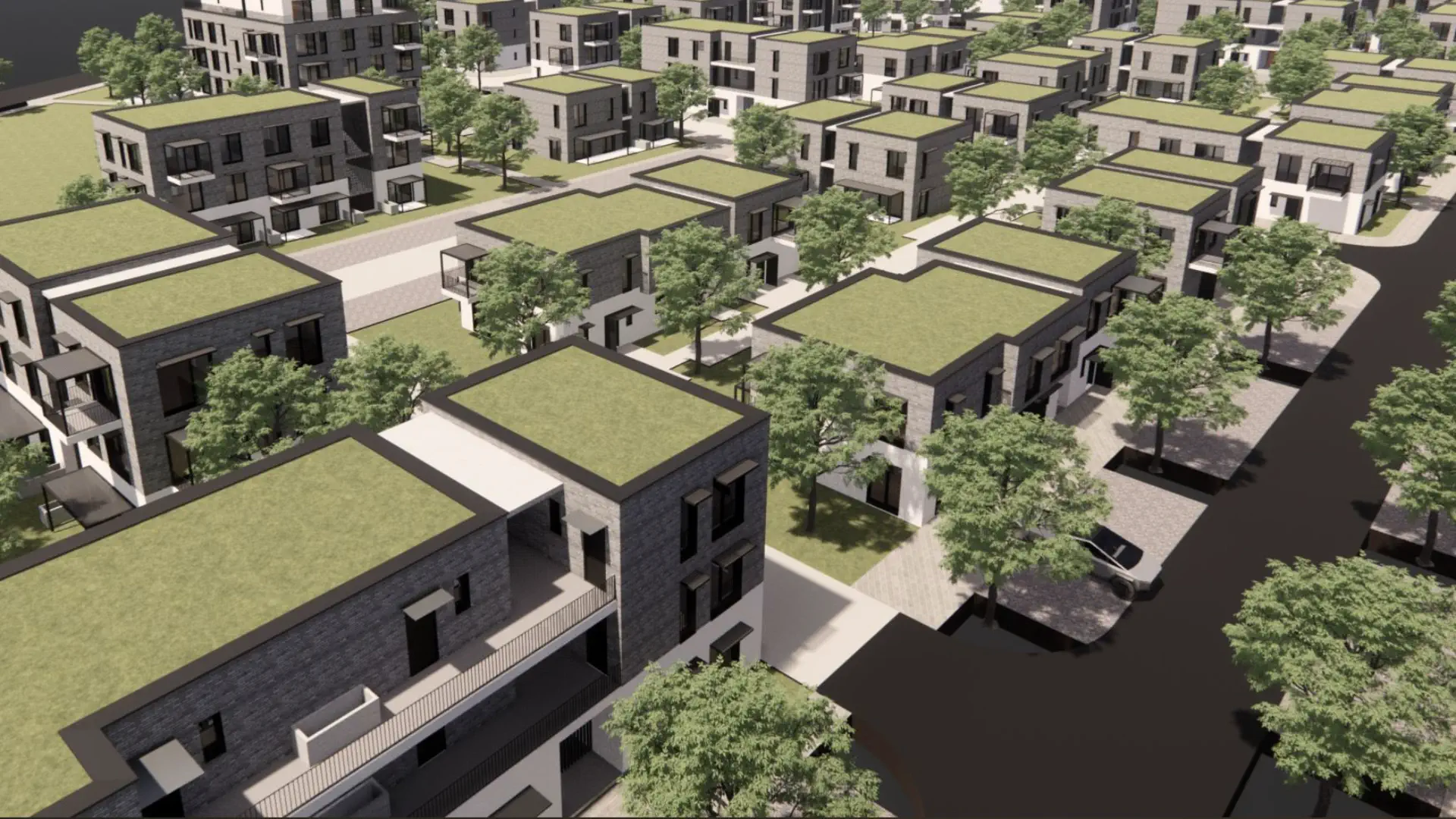 Nová trvale udržitelná městská čtvrť • Projekt Dolní Počernice